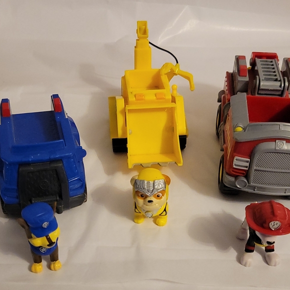 Paw Patrol | Toys | Paw Patrol Blue Rescue Vehicles Set | Poshmark